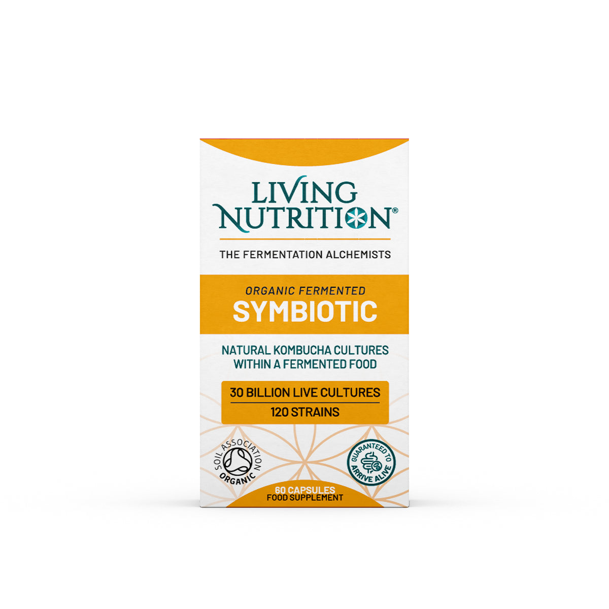 Living Nutrition Organic Fermented Symbiotic Capsules – Natural Health ...